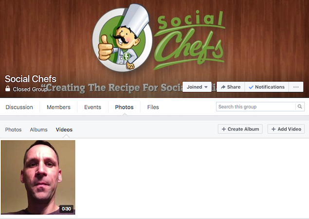 How to Use Facebook Live Video for Groups - Social Chefs