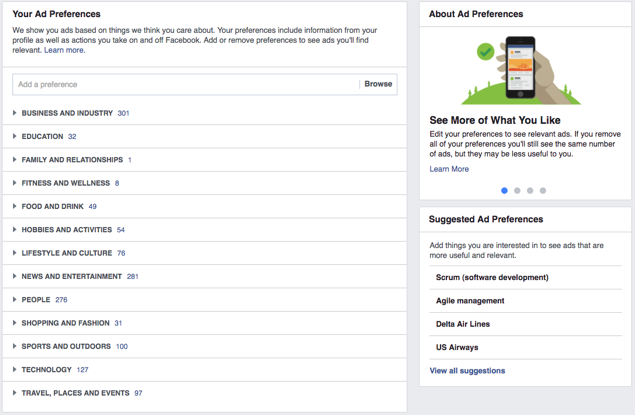 Social Chatter Episode 48: Facebook Ad Preferences to Control the Ads ...