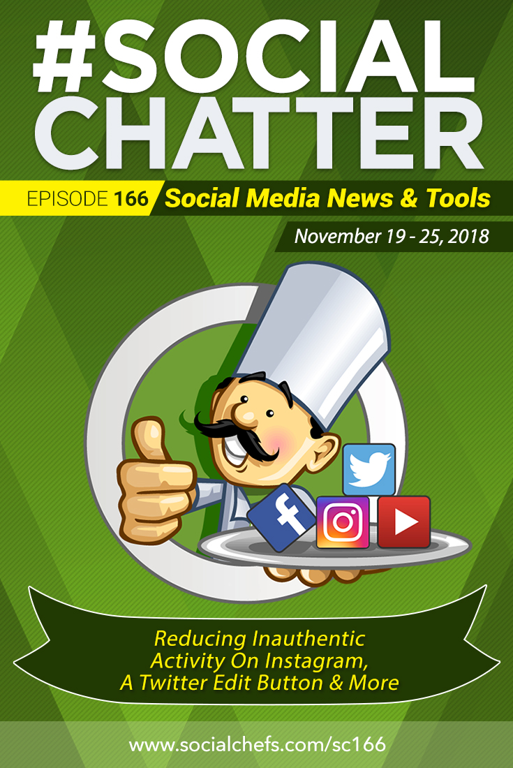 Social Chatter: Episode 166 - Pinterest - Social Chefs