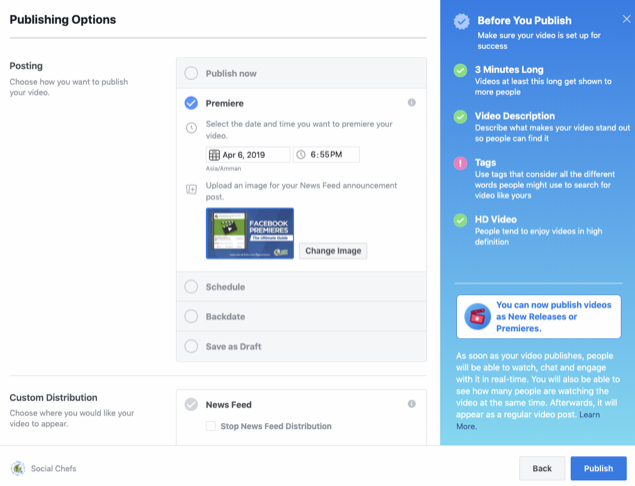 Facebook Premiere - The Ultimate Guide For Businesses And Marketers ...