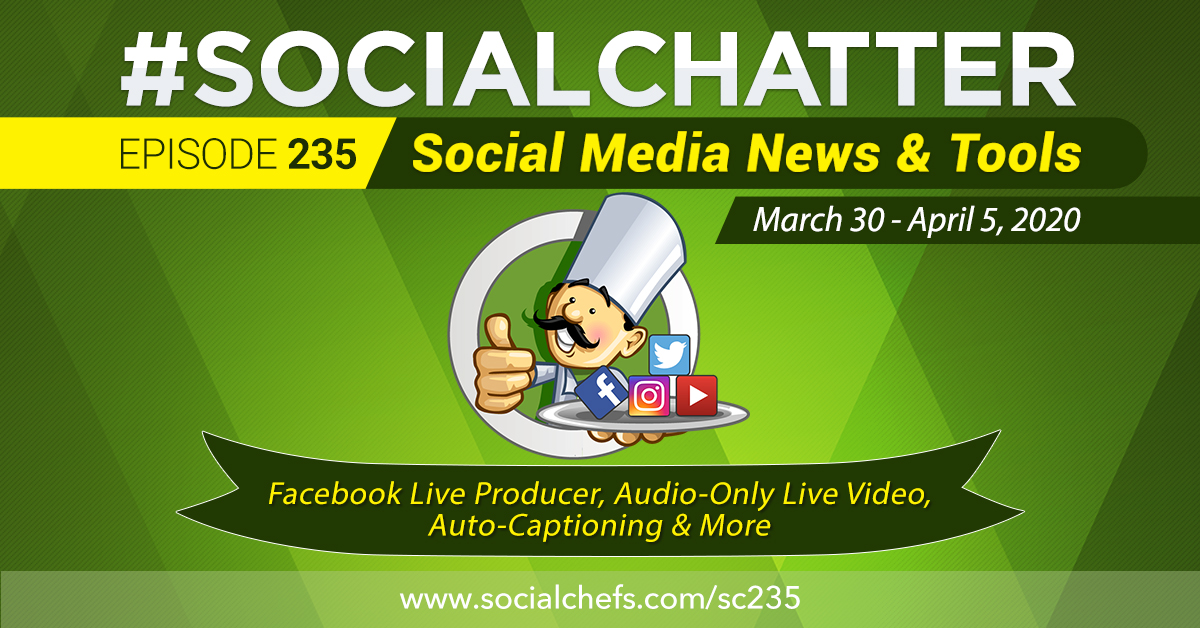 New Facebook Live Tools - Facebook Live Producer, Auto-Captions, Audio ...